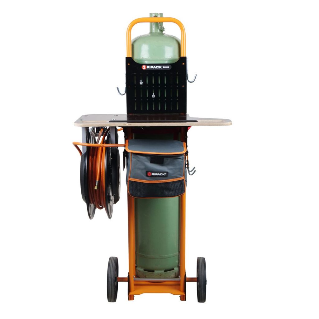 932+ Gas Bottle Trolley | Gas Bottle Cart with Hose Reel